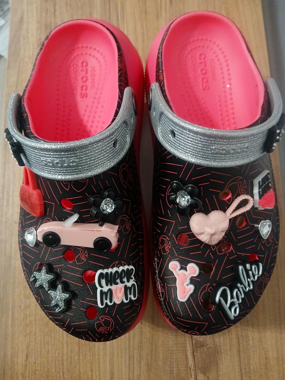 Barbie Cheer Mom Croc - Etsy