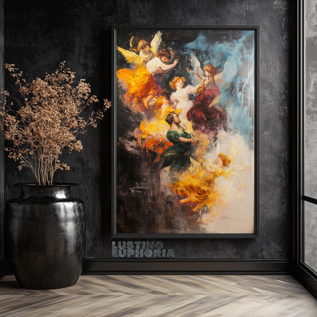 Victorian Era Wall Art, Printable Vintage Home Decor, Mid Century Retro ...