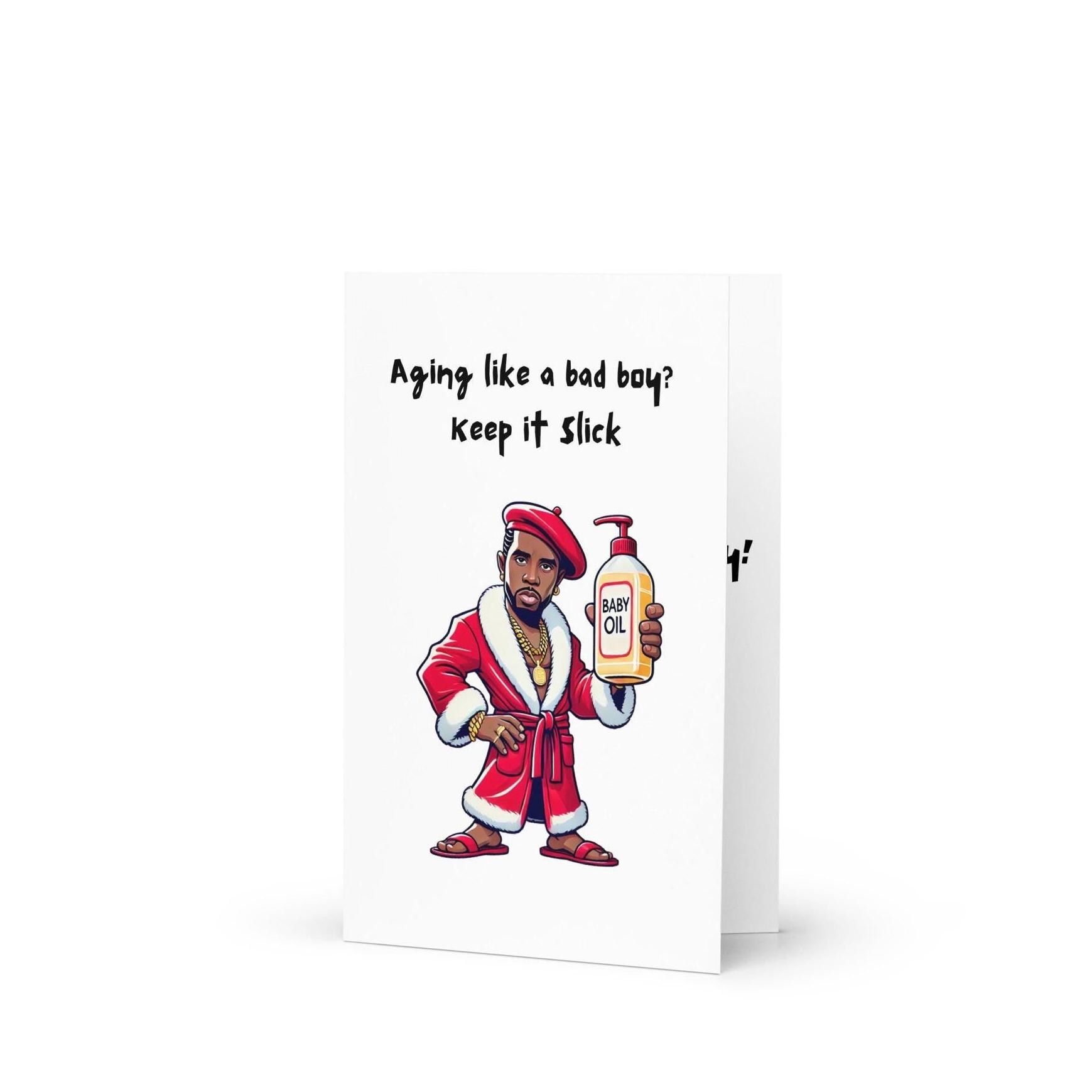 P Diddy Funny Birthday Card for Him or Her Hilarious and Unique ...