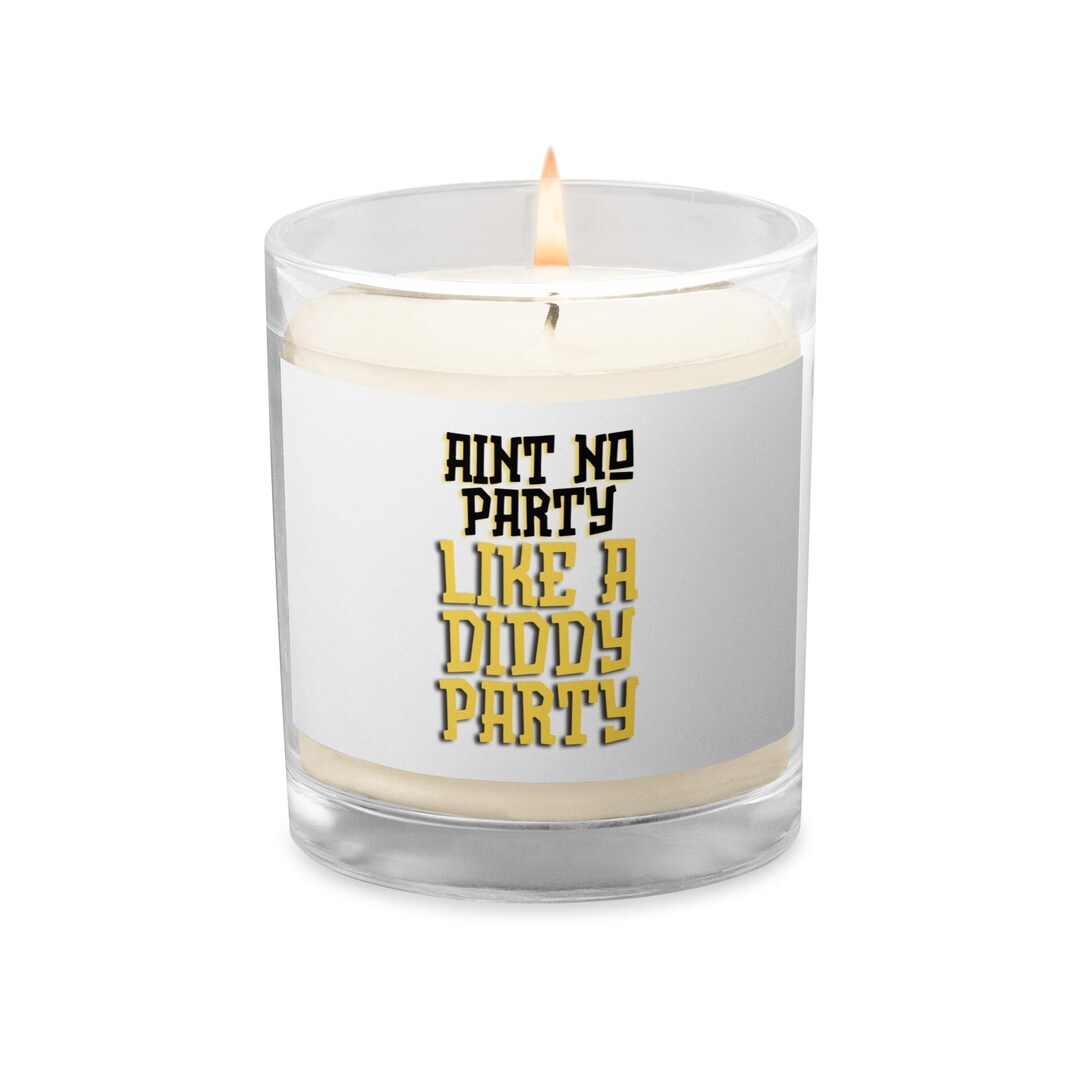 Funny Candle ain't No Party Like a Diddy Party Humor Adult Gift Fun ...