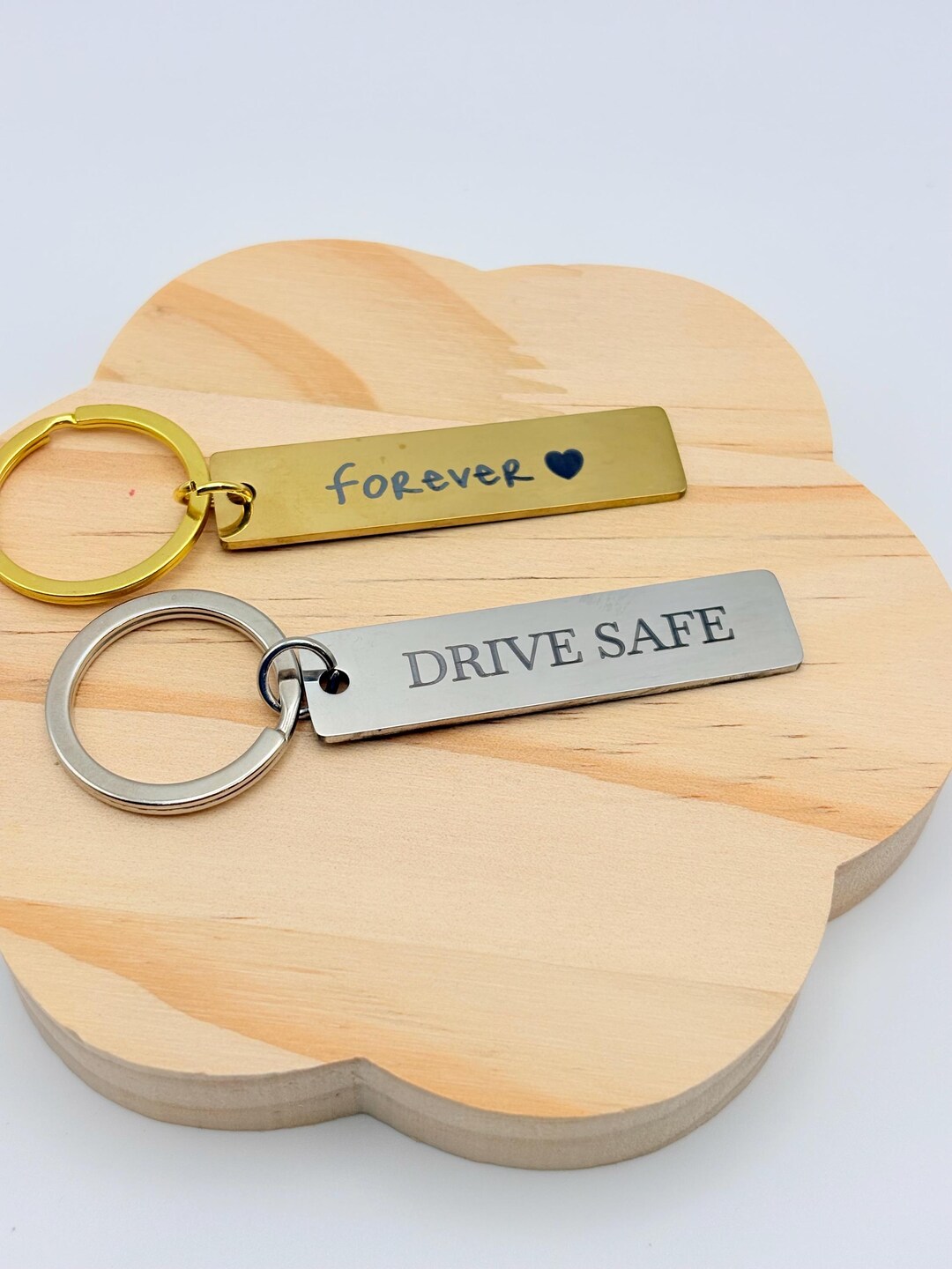 Anniversary Morse Code Keychain, Personalized Wedding Key Ring ...