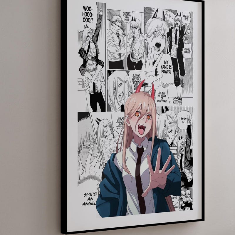 Chainsaw Man Denji Panel - Etsy