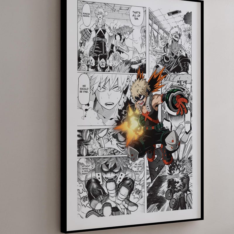 Mha Posters - Etsy