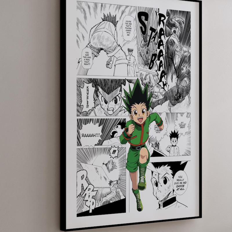 Hunter X Hunter Manga Panels - Etsy