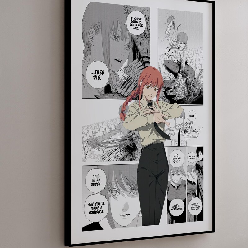 Chainsaw Man Denji Panel - Etsy