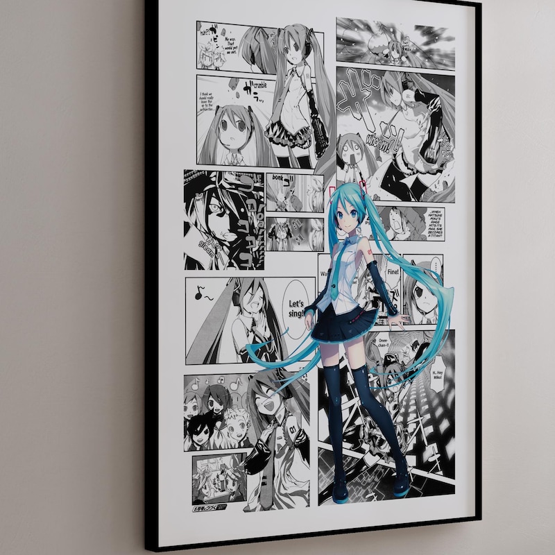 Hatsune Miku Poster - Etsy