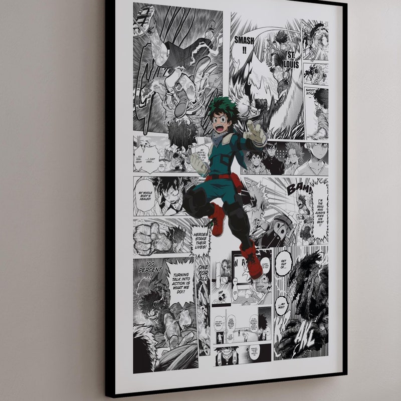 Mha Posters - Etsy