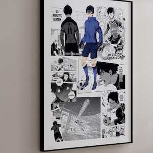 Isagi Manga Panels - Etsy