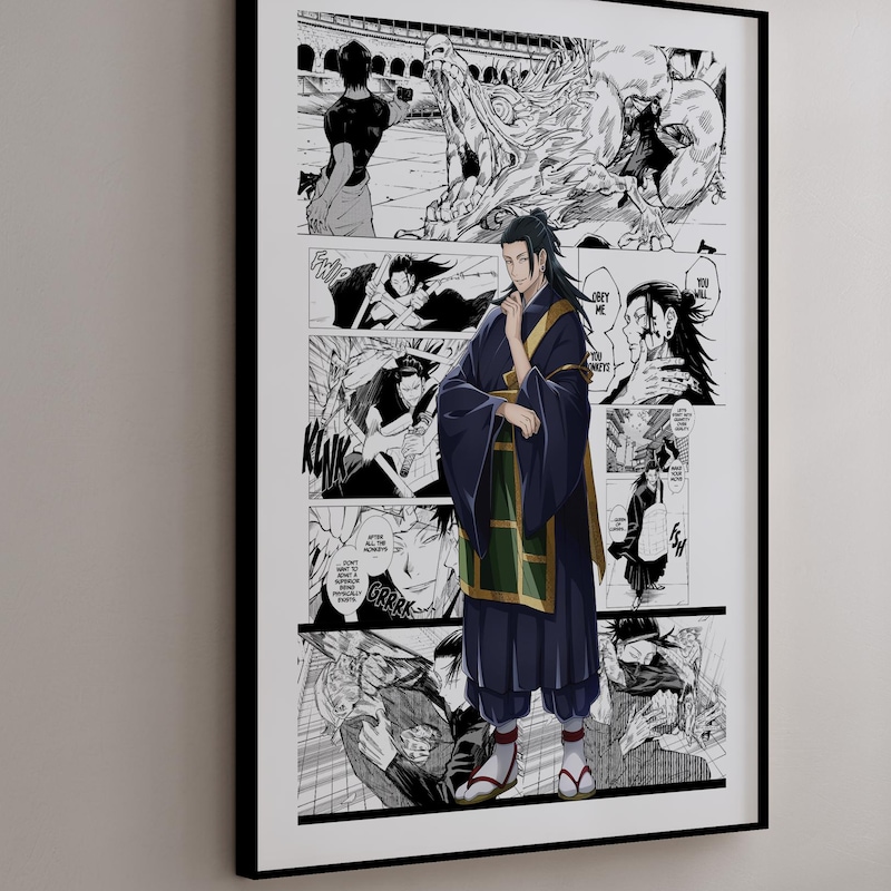 Satoru gojo , suguru geto y sukuna wallpaper - Etsy Canada