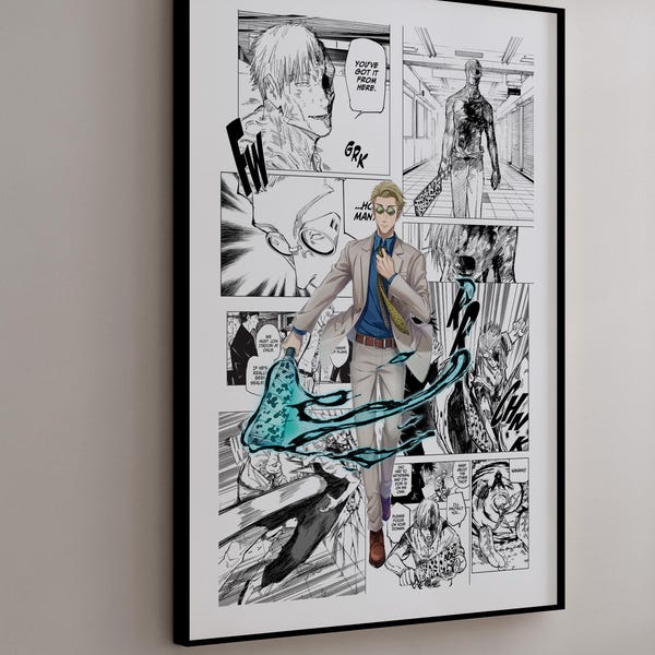 Manga Wall Panels - Etsy