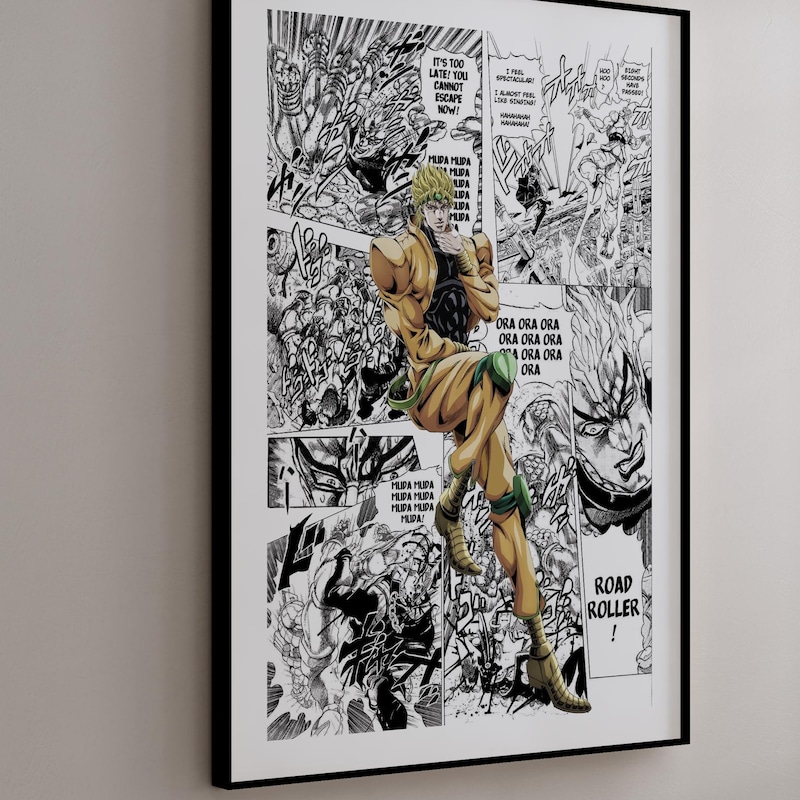 Jojo Manga Panels - Etsy