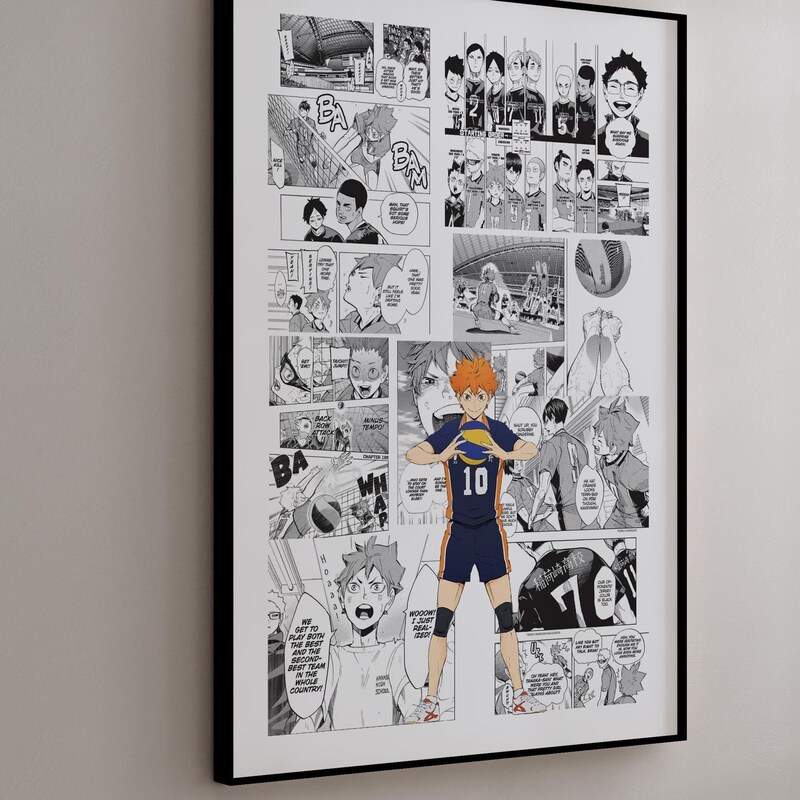 Haikyuu Manga Panels - Etsy