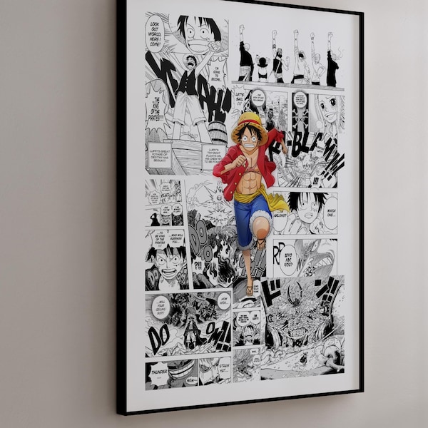 Manga Wall Panels - Etsy