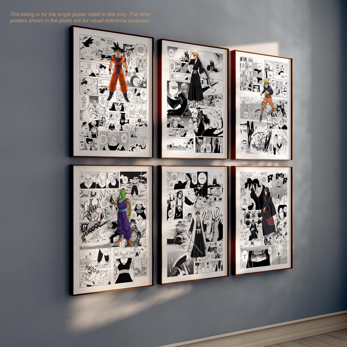 Manga Poster - Kenpachi Zaraki - Curated Manga Panels - Digital Print ...