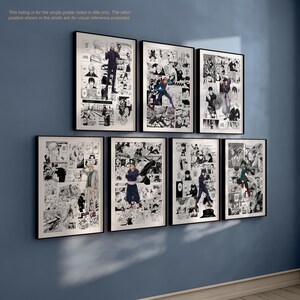 Jujutsu Kaisen Manga Poster - Aoi Todo - Curated Manga Panels - Digital ...