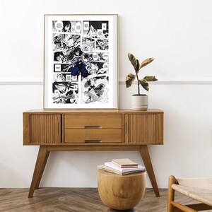 Demon Slayer Manga Poster Obanai Iguro Curated Manga Panels - Etsy