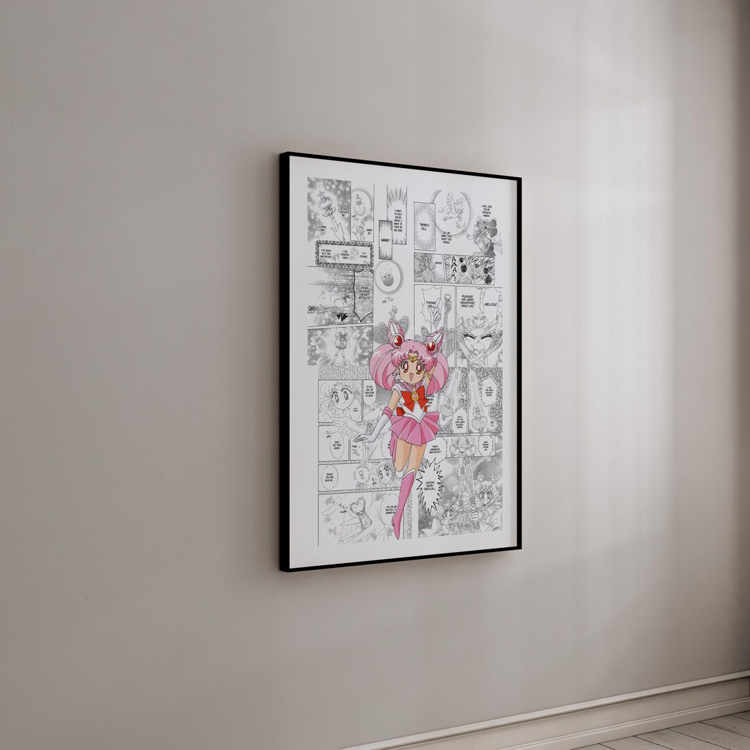Manga Poster - 'sailor Chibi Moon' Chibiusa Tsukino - Curated Manga ...