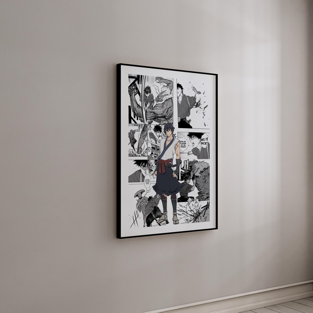 Sword of the Demon Hunter Manga Poster - Jinta - Curated Manga Panels ...