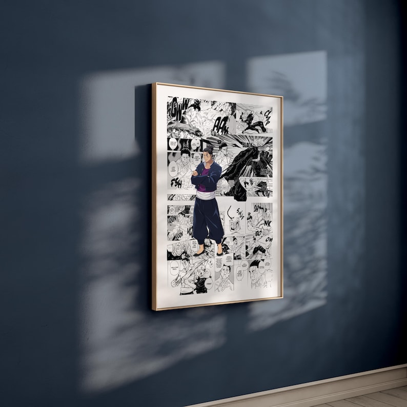Manga Poster - Aoi Todo - Curated Manga Panels - Digital Print - Etsy