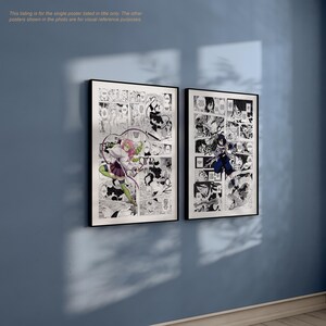 Demon Slayer Manga Poster - Obanai Iguro - Curated Manga Panels ...