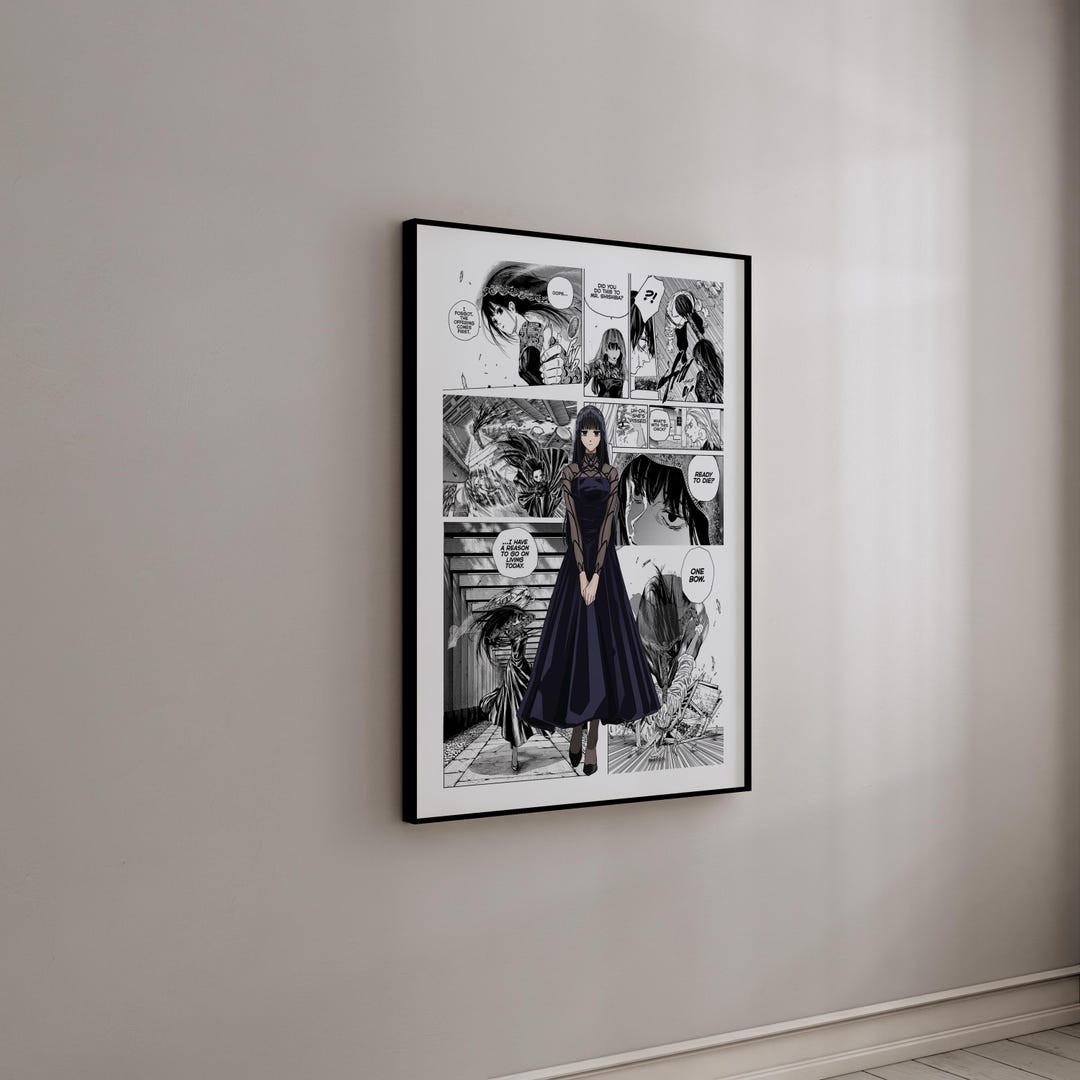 Sakamoto Days Manga Poster - Osaragi - Curated Manga Panels - Digital ...