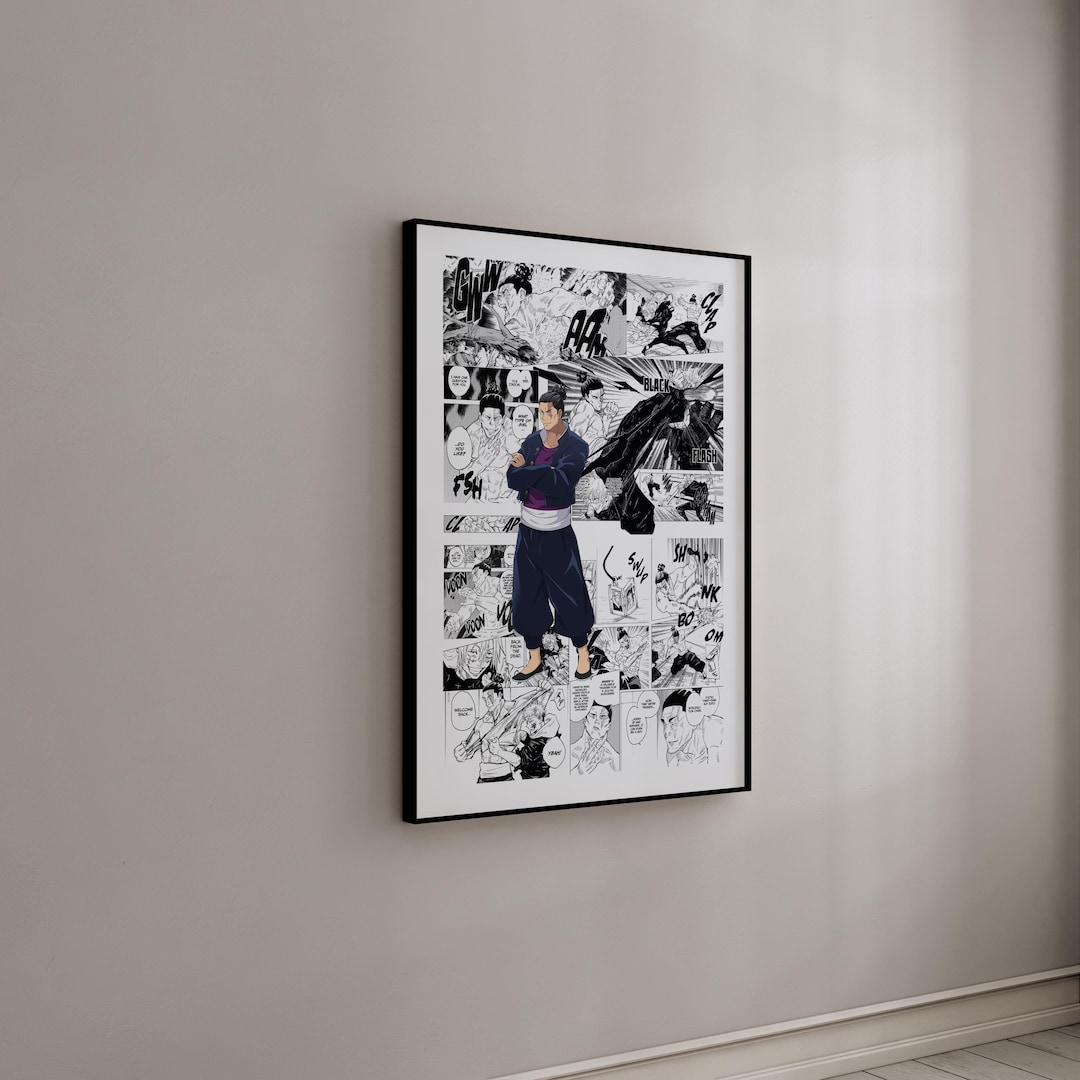 Jujutsu Kaisen Manga Poster - Aoi Todo - Curated Manga Panels - Digital ...