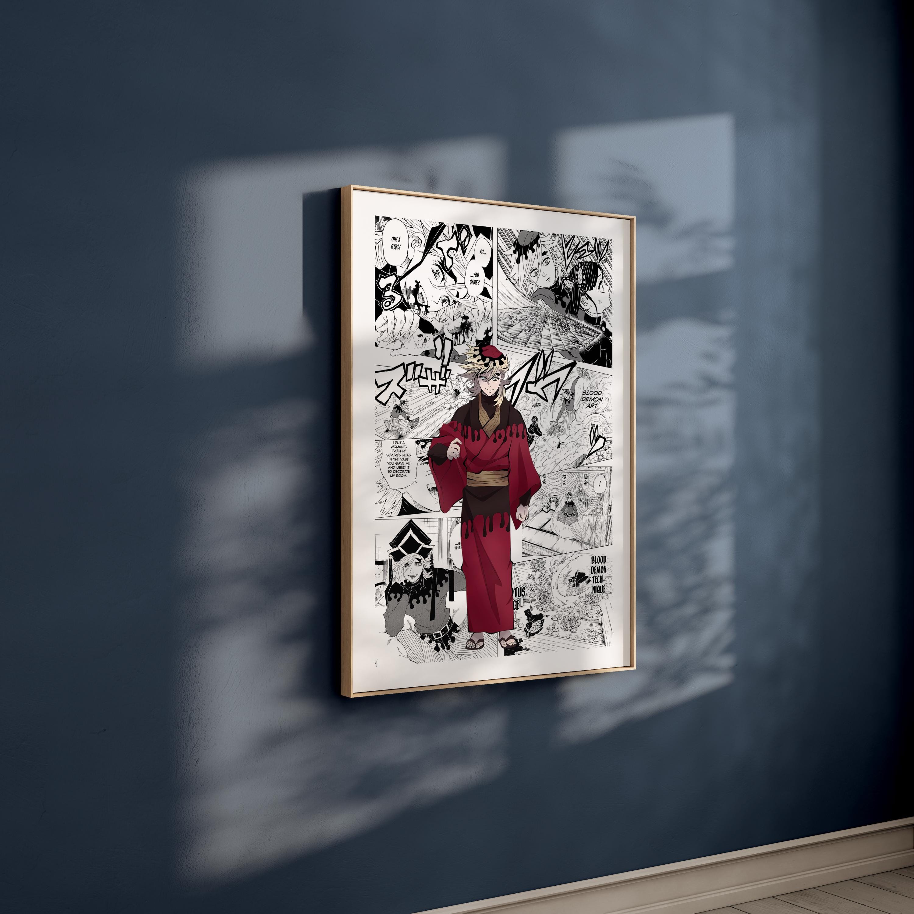 Manga Poster - Doma - Curated Manga Panels - Digital Print - Etsy