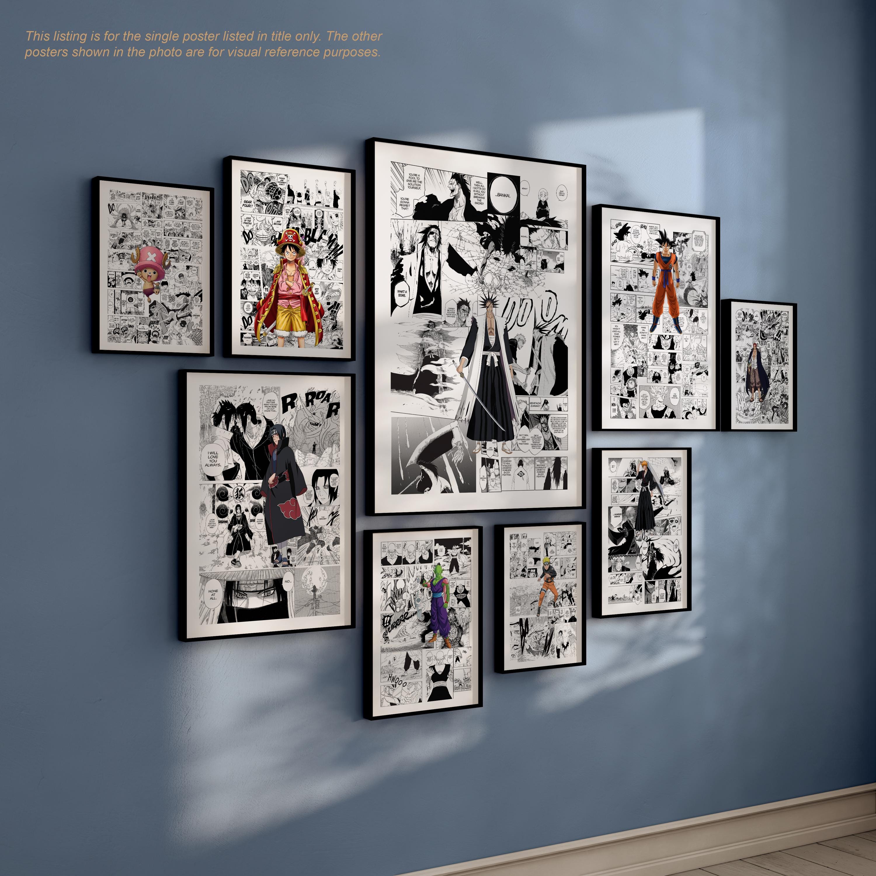 Manga Poster - Kenpachi Zaraki - Curated Manga Panels - Digital Print ...