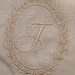 MUDPIE Coasters 6" Square Ladder Hemstitch Stitch 100% Linen Natural ...