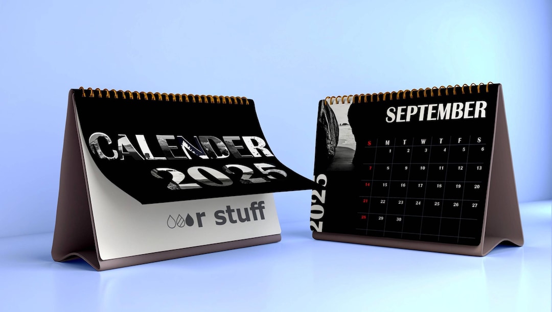 Calender 2025 BW Peaceful Nature - Etsy