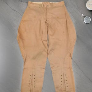 Equestrian Riding Jodhpurs Pants Vintage Breeches Baggy Equestrian Riding Jodhpurs Pants Vintage Breeches Baggy