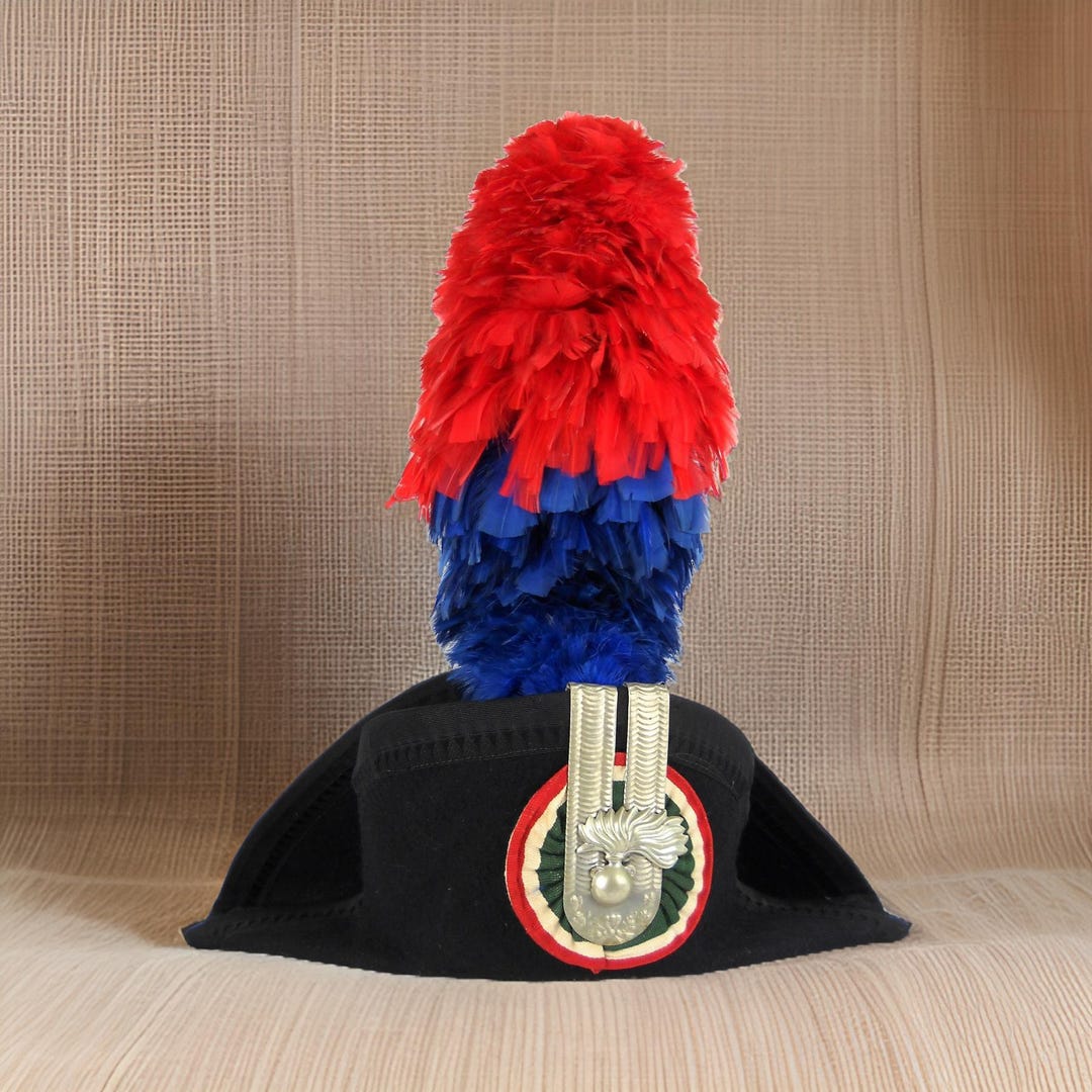 Men's Napoleonic Italian Carabinieri Bicorn Dress Hat - Etsy