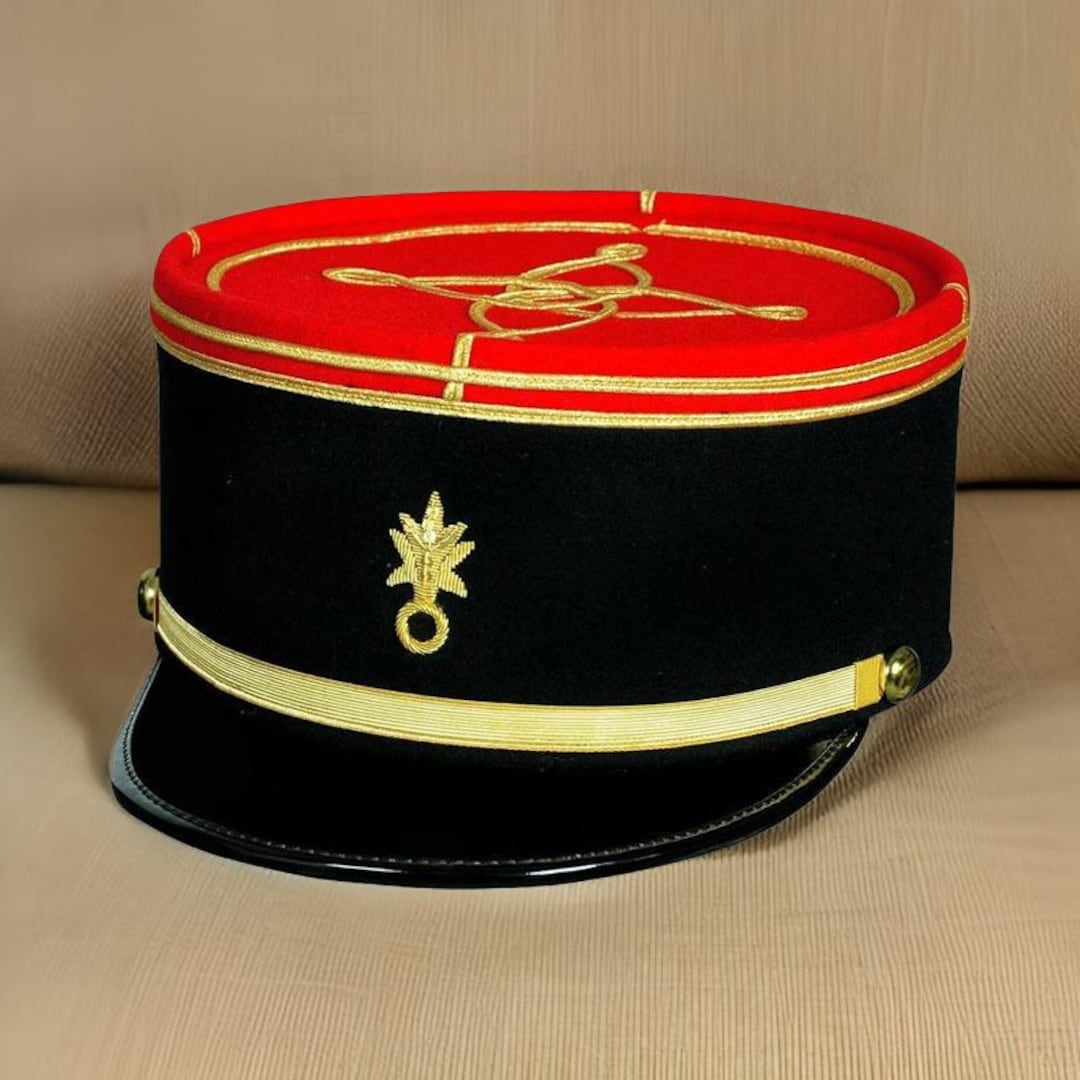 Men's New Genuine Military French Hat Foreign Legion Kepi - Etsy