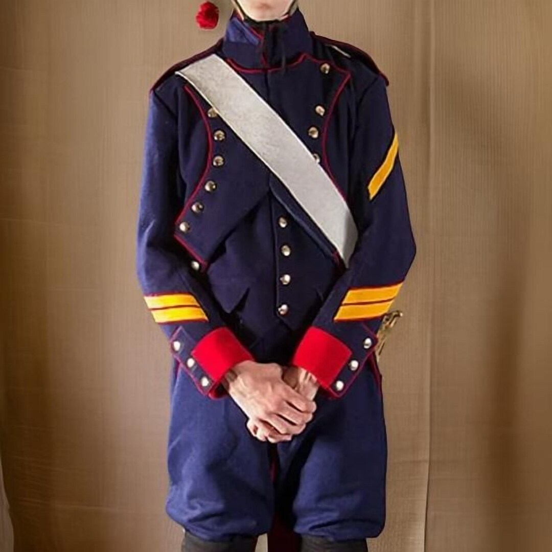 Mens Reenactment 19th Century Tailcoat, Men's Regency Tail Coat , Regency Waist Coat or Vest ...