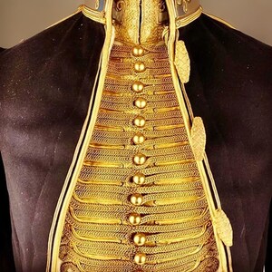 Men's Regimental Mess Dress Military Hussar Handmade Jacket , Mess ...