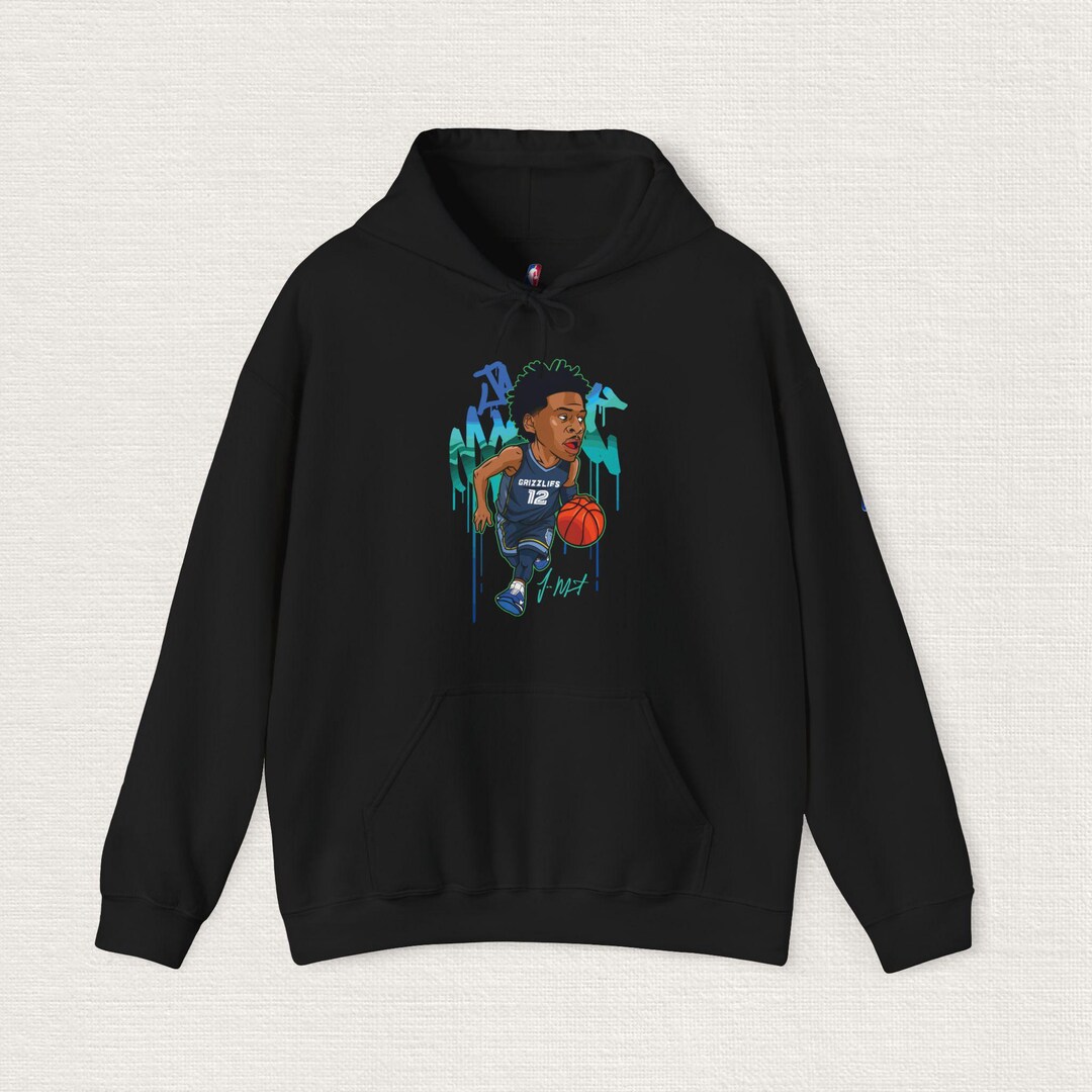 Ja Morant Hoodie, Ja Morant Sweatshirts Memphis Grizzlies Clothing ...
