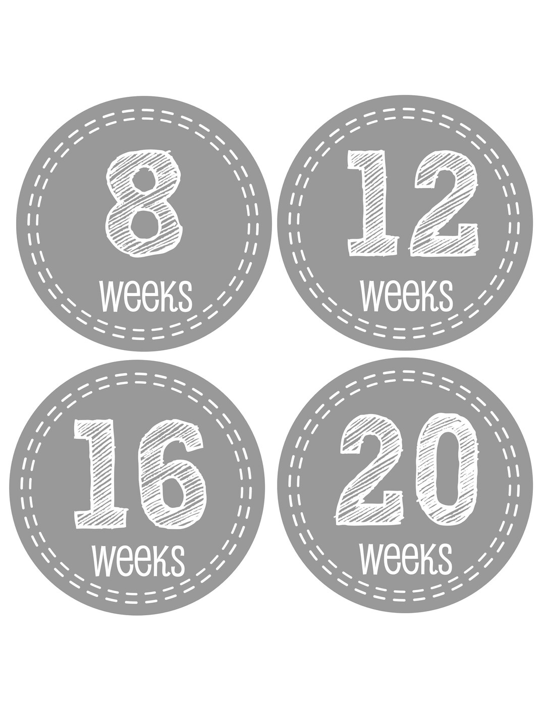 GIFT Pregnancy Belly Stickers Weekly Pregnancy Stickers Baby - Etsy