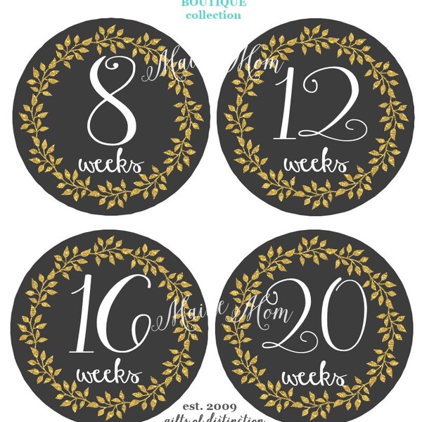Pregnancy Stickers - Etsy