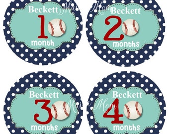 Baby Monthly Milestone Growth My 1st First HOLIDAY Stickers - Etsy