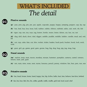 Speech Sound Picture Word Bank for Speech and Language Therapy| Speech ...