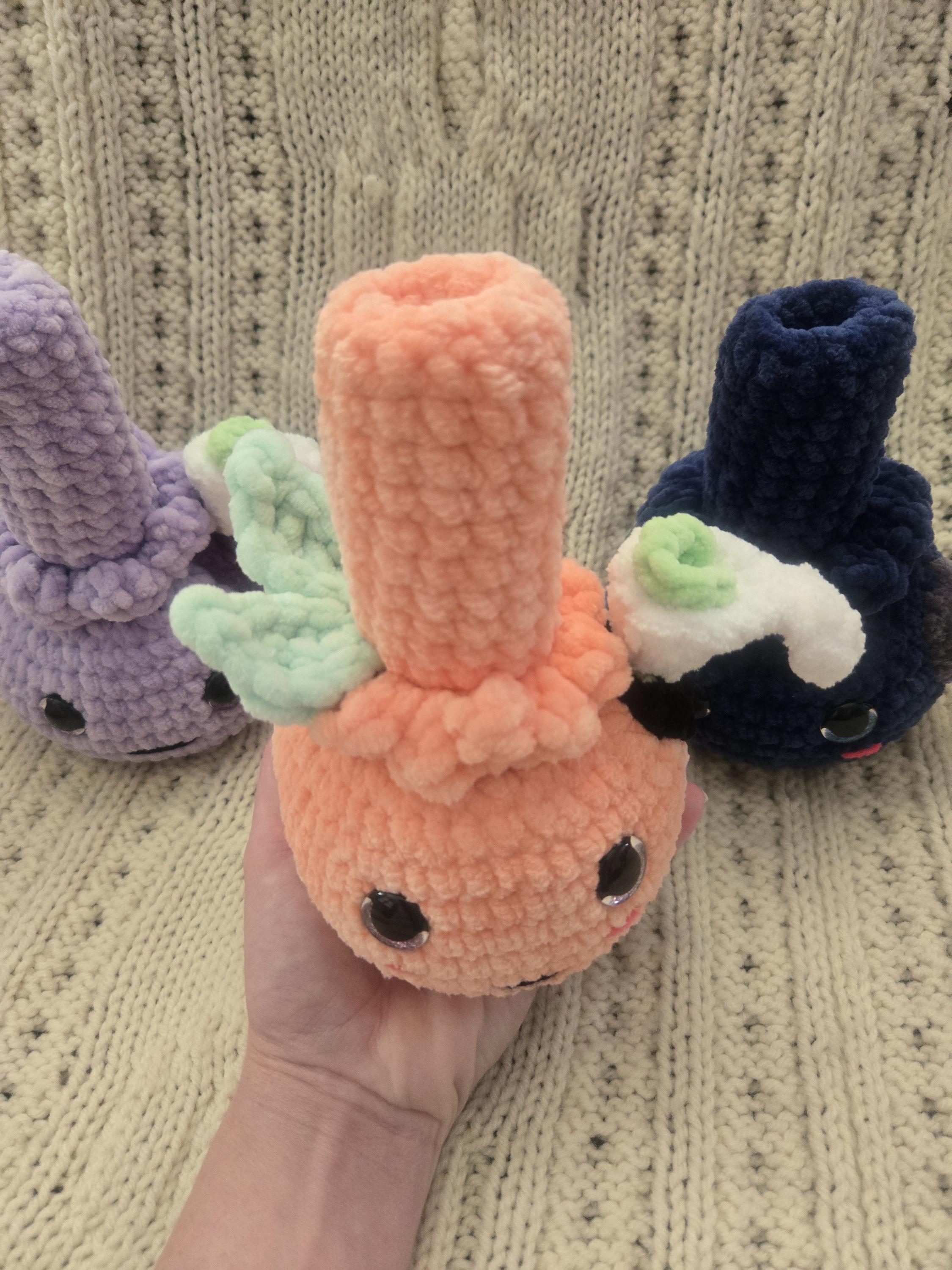 Crocheted Fruit Bongs/ Amigurumi/ Handmade - Etsy