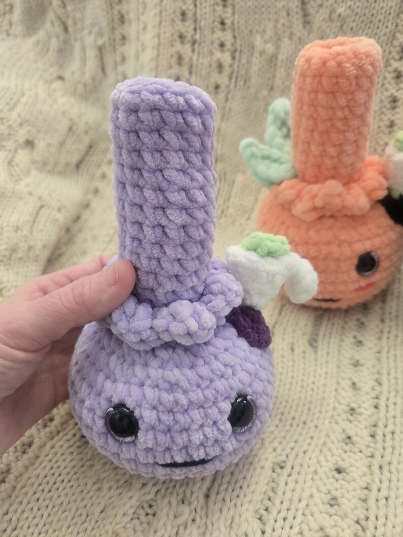 Crocheted Fruit Bongs/ Amigurumi/ Handmade - Etsy