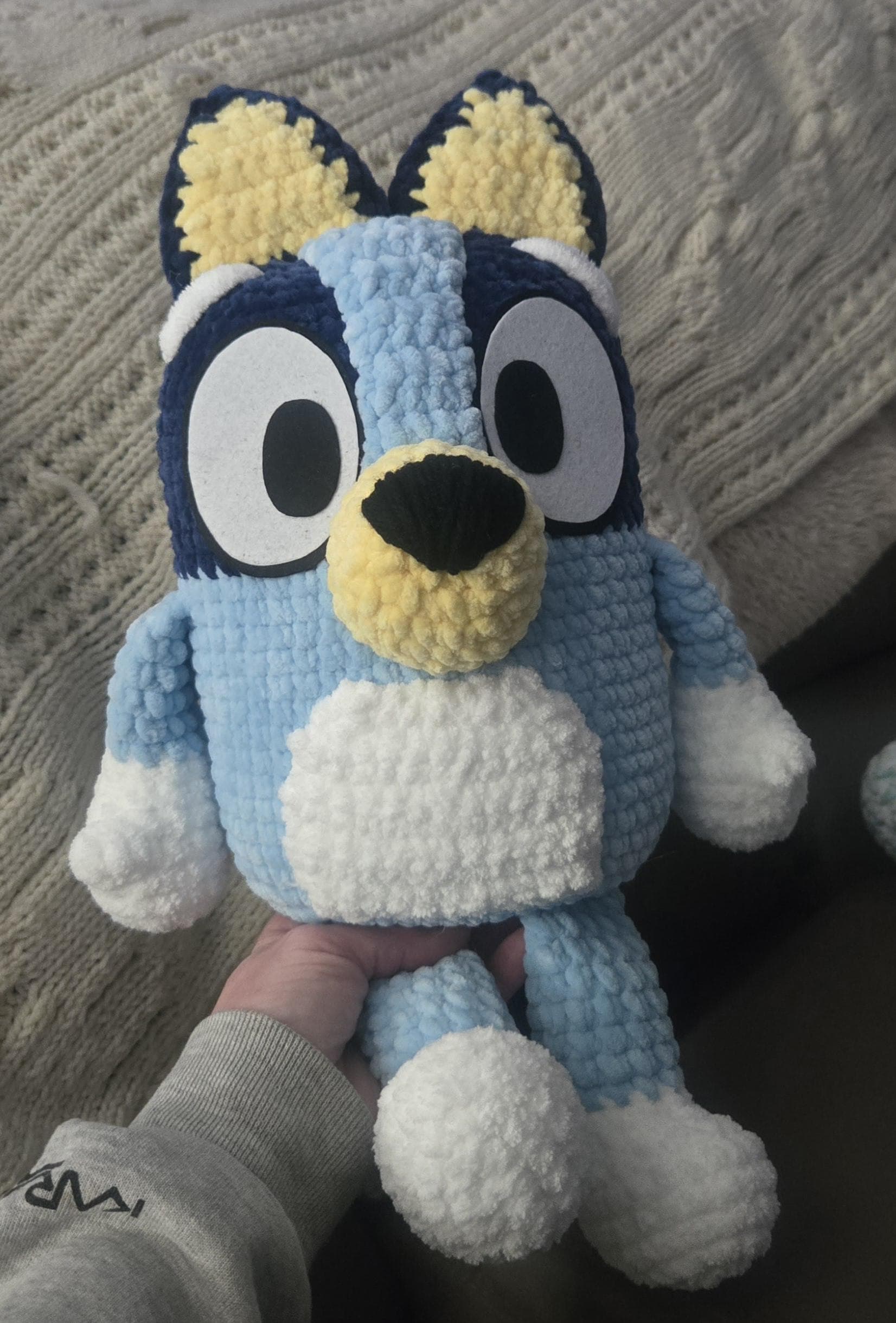 Large Bluey \ Crocheted \ Bluey \ Amigurumi - Etsy