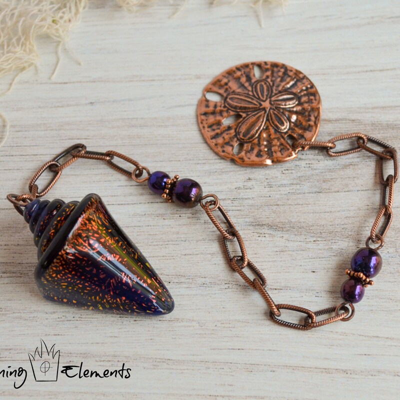 Glass Pendulum - Etsy