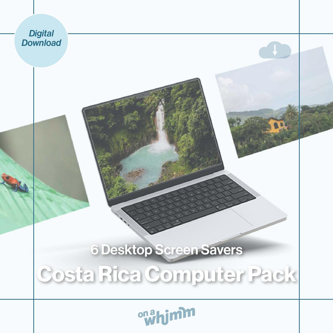 Desktop Screensavers - Costa Rica Computer Pack - Digital Download - Etsy