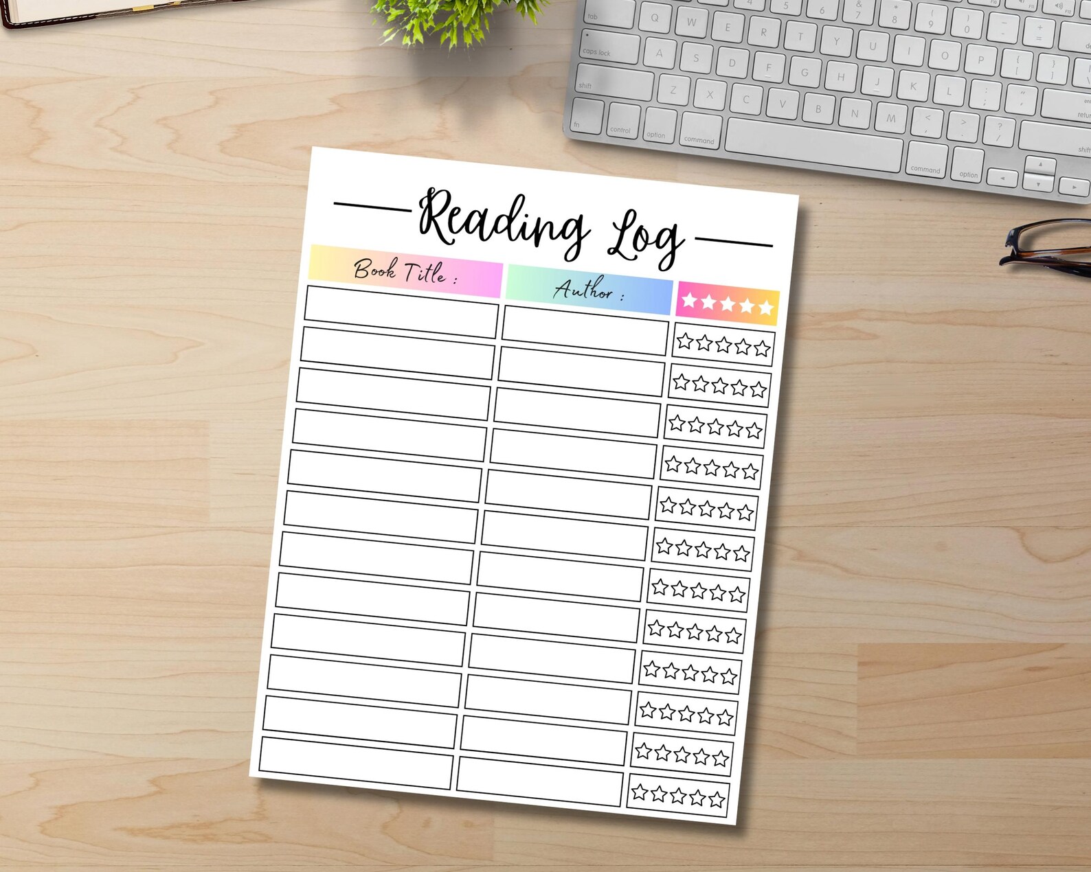 Printable Reading Logs, Reading Tracker, Book Tracker, Book Log ...