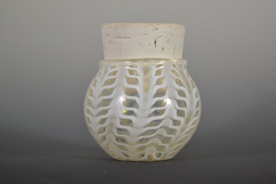 Hand Blown Glass Jar Trippy Bud Jar Heady Handblown Glass | Etsy