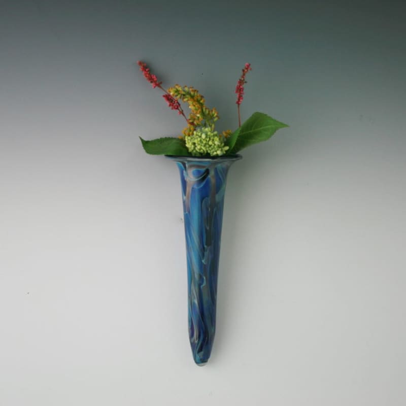 Wall Glass Hanging Vase - Etsy