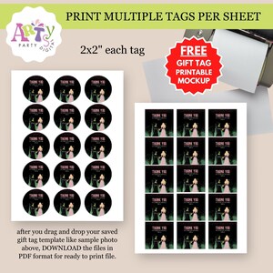Wicked Birthday Invitation, FREE Gift Tag Template, Wicked Party Invite ...