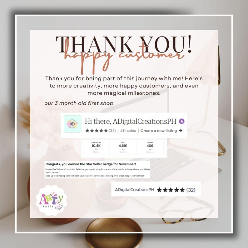 Dandy's World Birthday Invitation: Editable Cartoon Party (digital ...